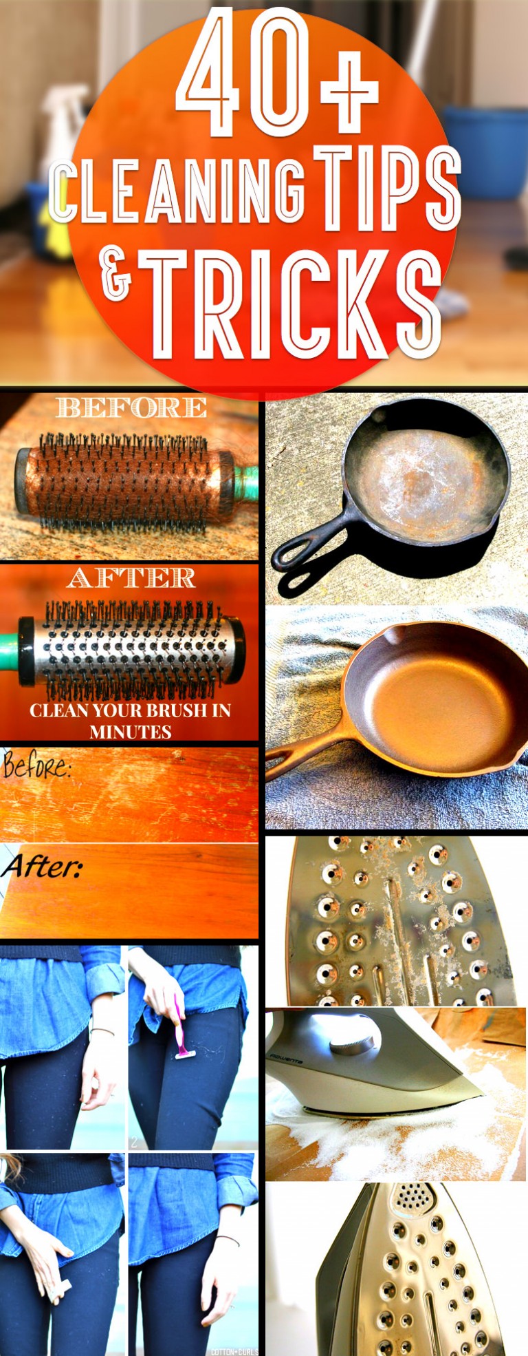 40 Must Read Cleaning Tips And Tricks That Will Make Your Home Shine