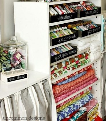 Craft Storage Ideas for Small Spaces • VeryHom