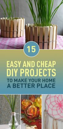 15 Easy and Cheap DIY Projects to Make Your Home a Better Place • VeryHom